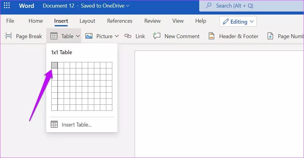  Microsoft Word Online 