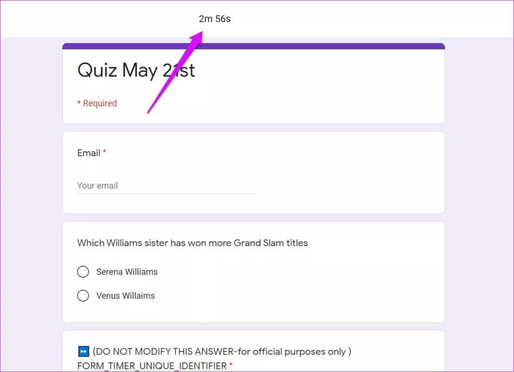 Cómo agregar un temporizador a un cuestionario en Google Forms | la ...