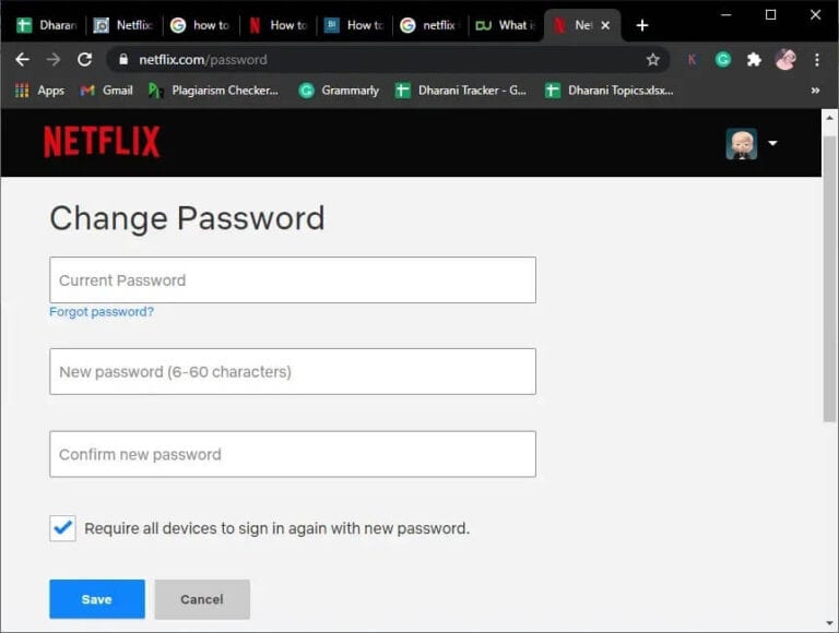 Comment changer le mot de passe sur Netflix | La meilleure maison