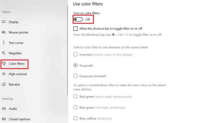 Come trasformare lo schermo in bianco e nero in Windows 10 | La casa ...