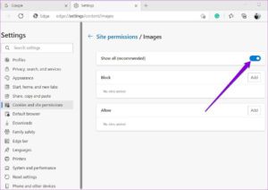 修復 Microsoft Edge 中未加載圖片的 6 大方法 | 最好的家