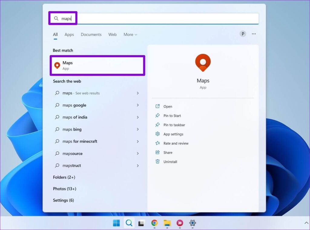 كيفية استخدام الخرائط غير المتصلة بالإنترنت في Windows 11 | أحلى هاوم