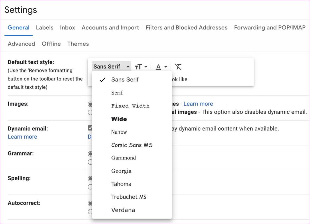 Come modificare lo stile del carattere in Gmail sul Web e sui ...