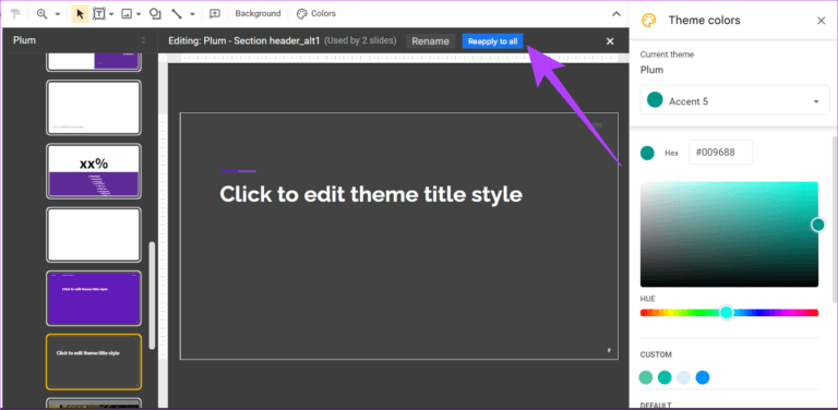 Change Theme And Theme Colors In Google Slides Heath Techno