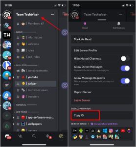 Discord 프로필, 채널, 서버, 메시지 ID 및 링크를 복사하는 방법 | 최고의 집