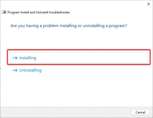 Comment corriger l'erreur "Cette installation est bloquée par la ...