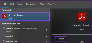 Come aprire un PDF a schermo intero con Adobe Acrobat su Windows 11 ...