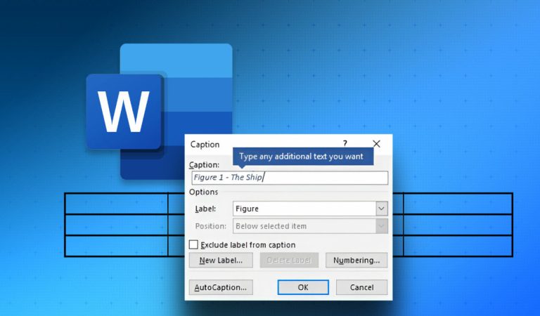 Cómo agregar títulos a tablas y formas en Microsoft Word | la mejor casa