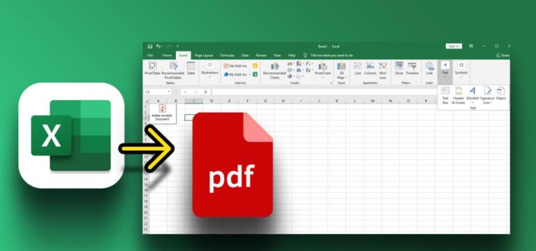3 manieren om een PDF-document in te voegen in een Excel-spreadsheet op Windows | Het beste huis