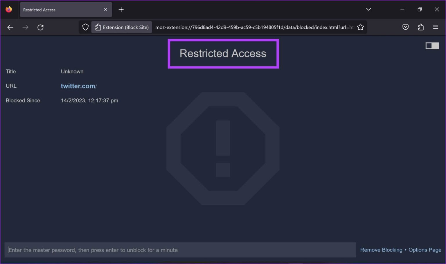 كيفية حظر مواقع الويب على Firefox على نظام Windows | أحلى هاوم
