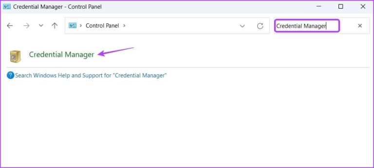 7 γρήγοροι τρόποι για να ανοίξετε το Credential Manager στα Windows 11 ...