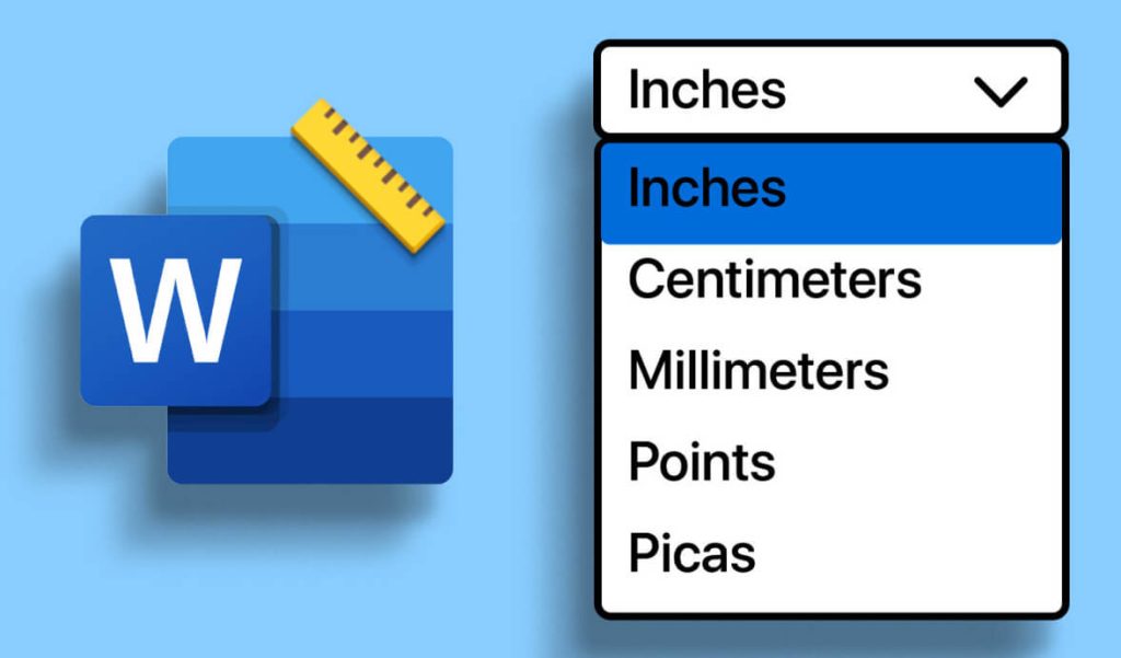 Cómo cambiar la unidad de medida de una regla de Microsoft Word | la ...