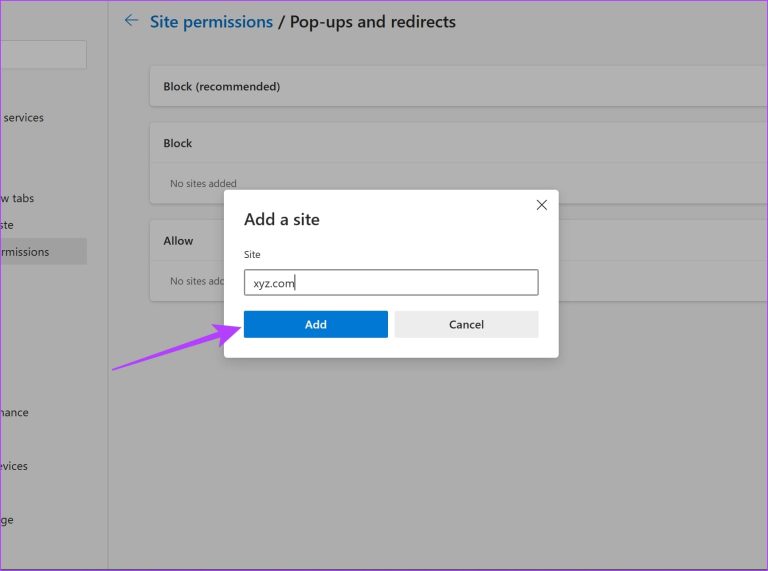 Come bloccare o consentire i popup su Microsoft Edge | La casa migliore