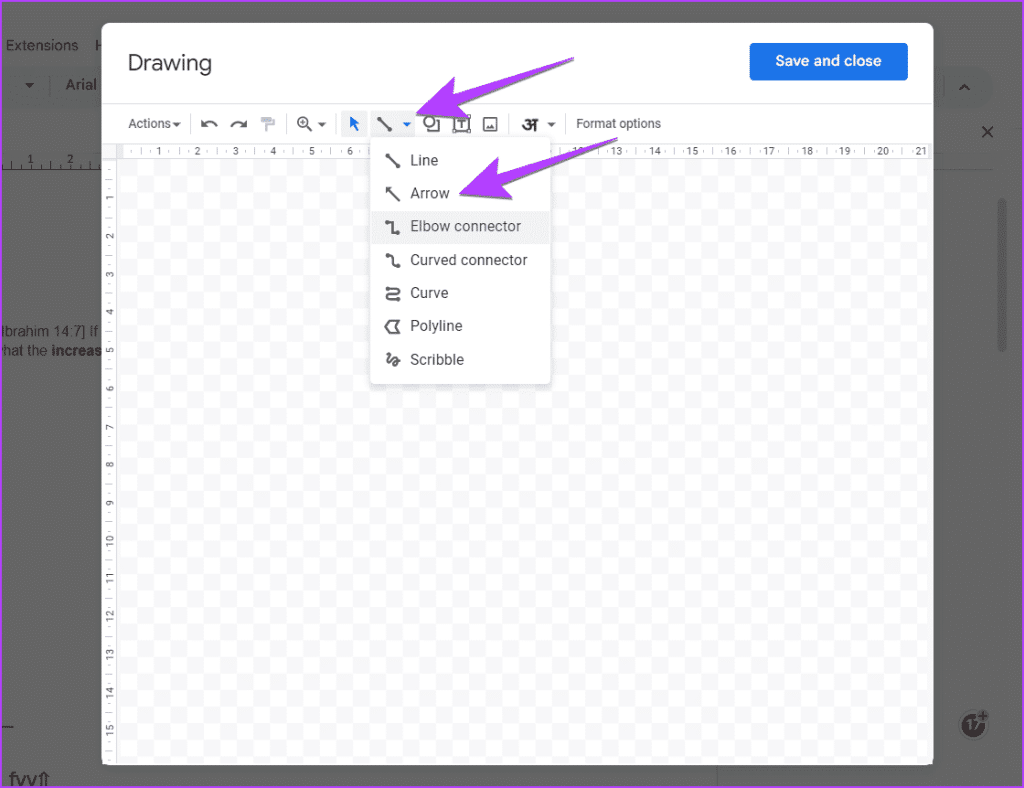 6 طرق لإدراج الأسهم في Google Docs | أحلى هاوم