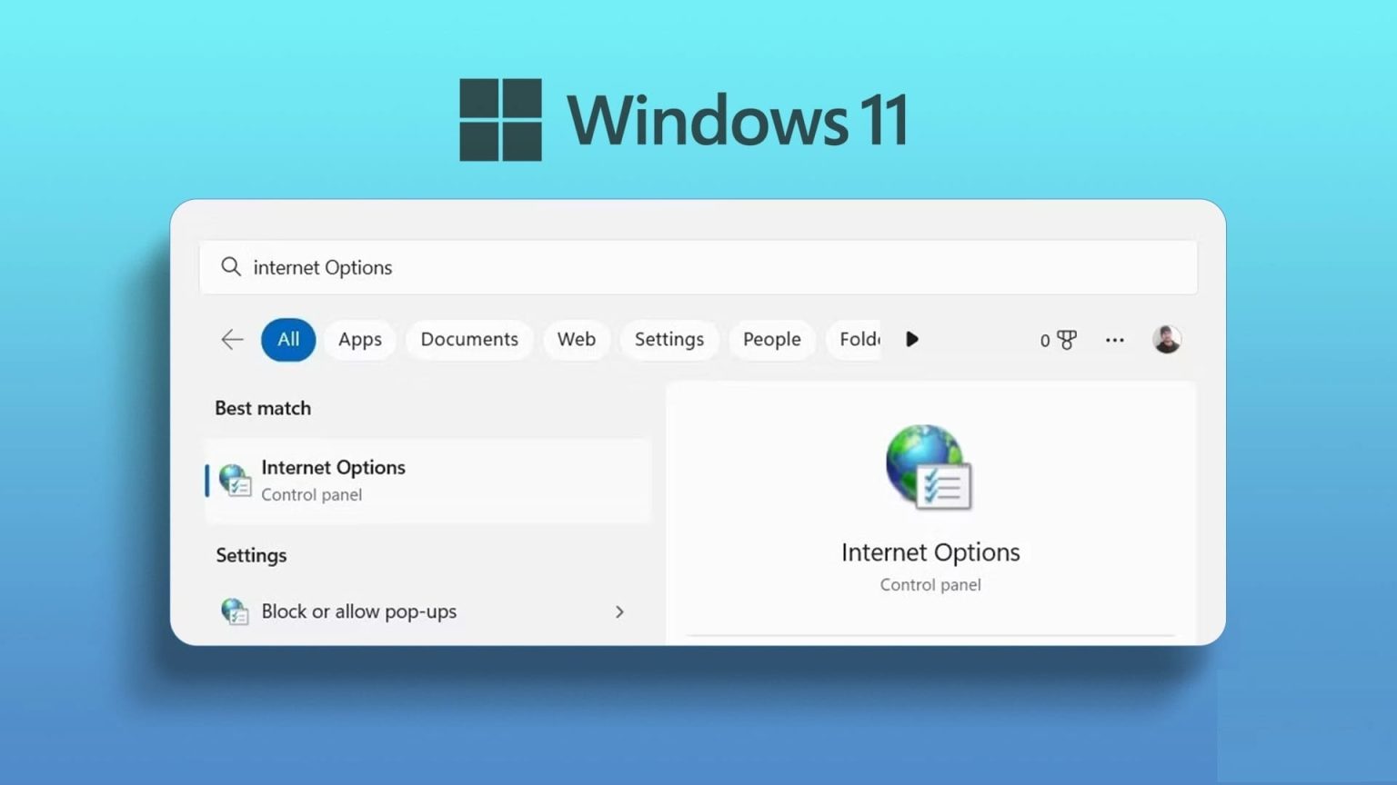 7 mejores formas de abrir las opciones de Internet en Windows 11 | la ...