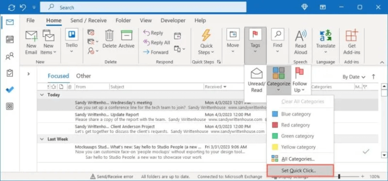 Comment utiliser les catégories Microsoft Outlook pour organiser les e-mails | La meilleure maison