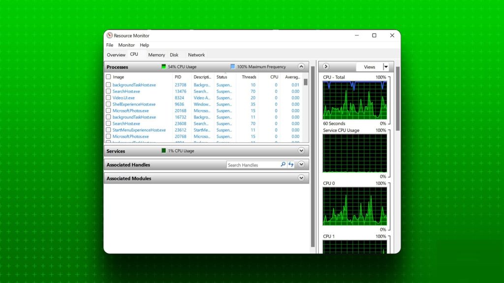 7 snelle manieren om Resource Monitor te openen in Windows 11 | Het ...