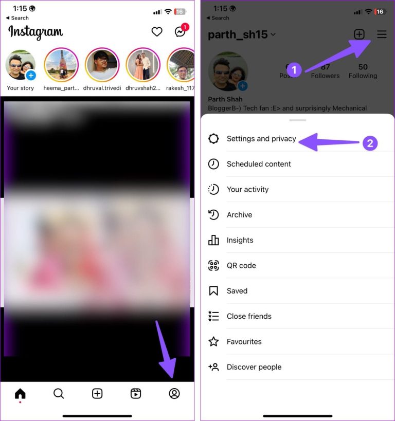 Dove posso trovare il mio indirizzo email Instagram su cellulare e ...