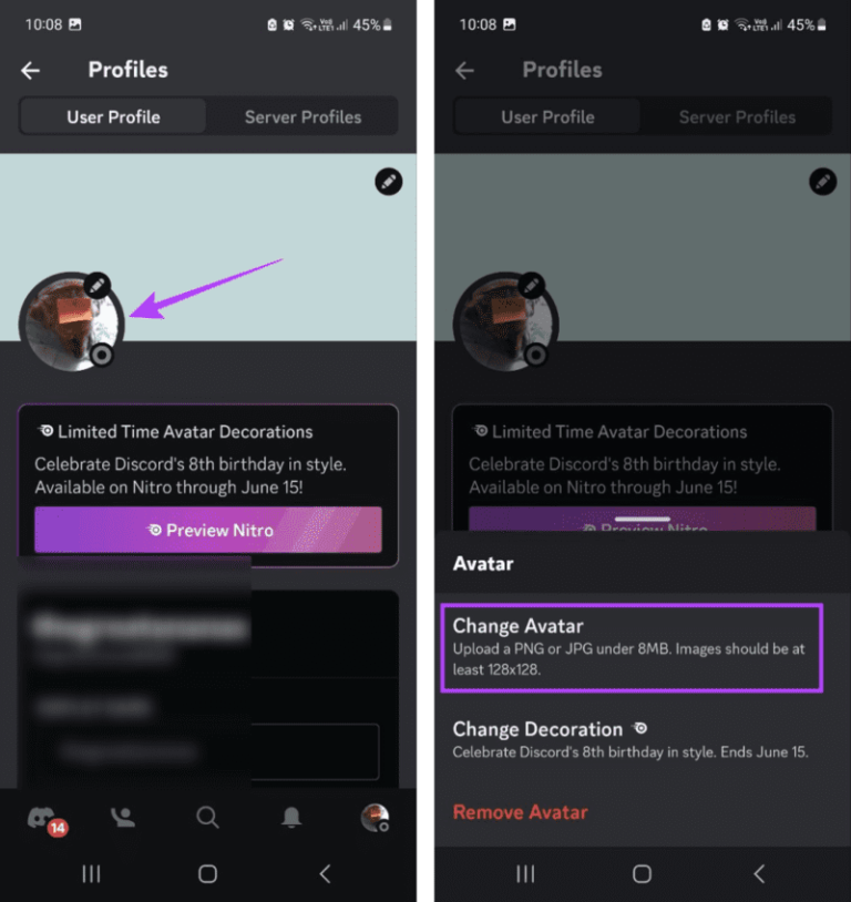 Como alterar a imagem do perfil do Discord em qualquer dispositivo | a ...
