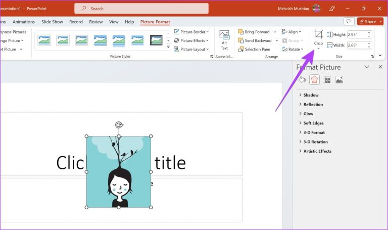 4 manieren om een afbeelding bij te snijden in een cirkel in PowerPoint ...