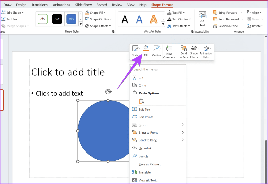 4 manieren om een afbeelding bij te snijden in een cirkel in PowerPoint ...