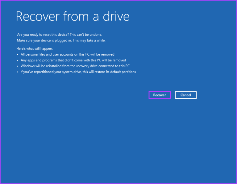 Cómo crear y usar una unidad de recuperación en Windows 11 | la mejor casa
