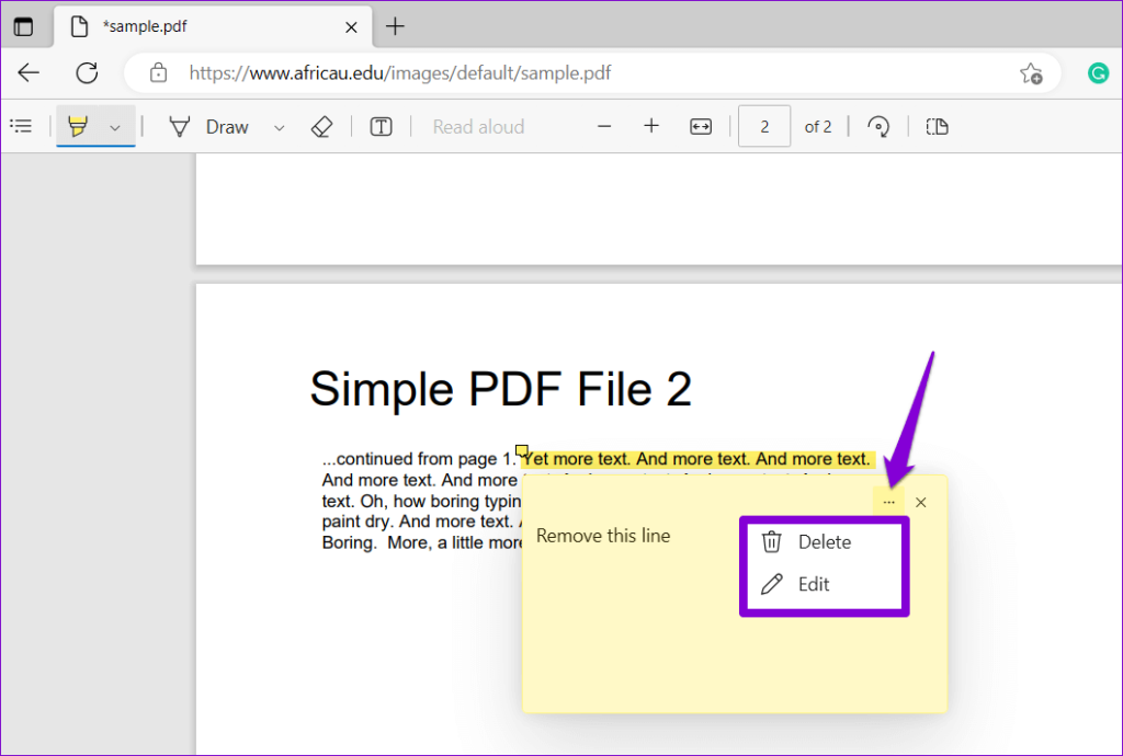 Come modificare i PDF utilizzando l'editor PDF integrato di Microsoft ...