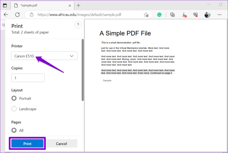 How to Edit PDF Files Using Microsoft Edge's Built-in PDF Editor | Ahla Home