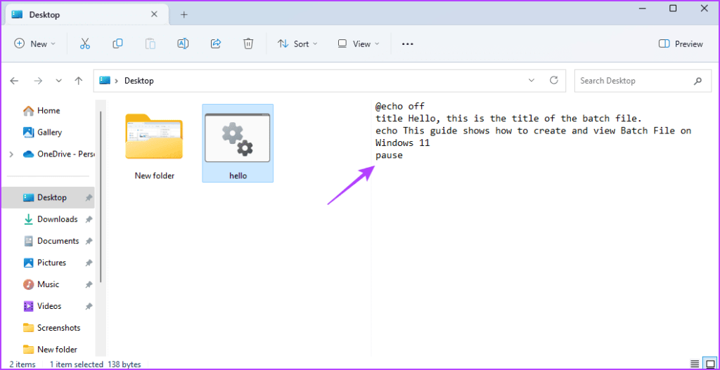 So erstellen und zeigen Sie Batch-Dateien (BAT) unter Windows 11 an | Das beste Zuhause