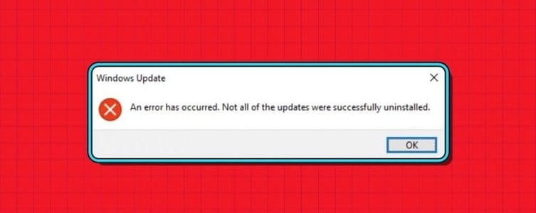 Top 5 Fixes for "Not All Updates Uninstalled Successfully" Error on ...