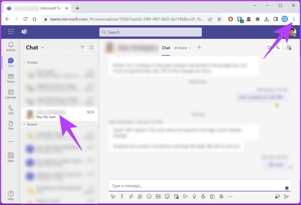 Microsoft Teams 채팅 기록을 내보내는 6가지 방법 | 최고의 집
