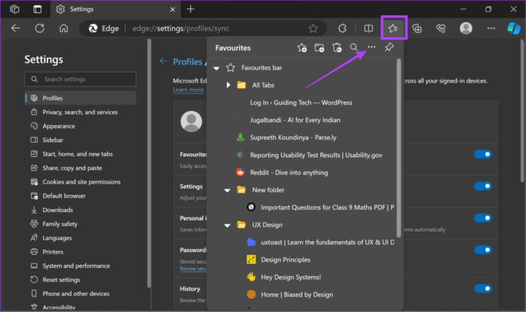 Come spostare i preferiti o i segnalibri di Microsoft Edge su Windows ...