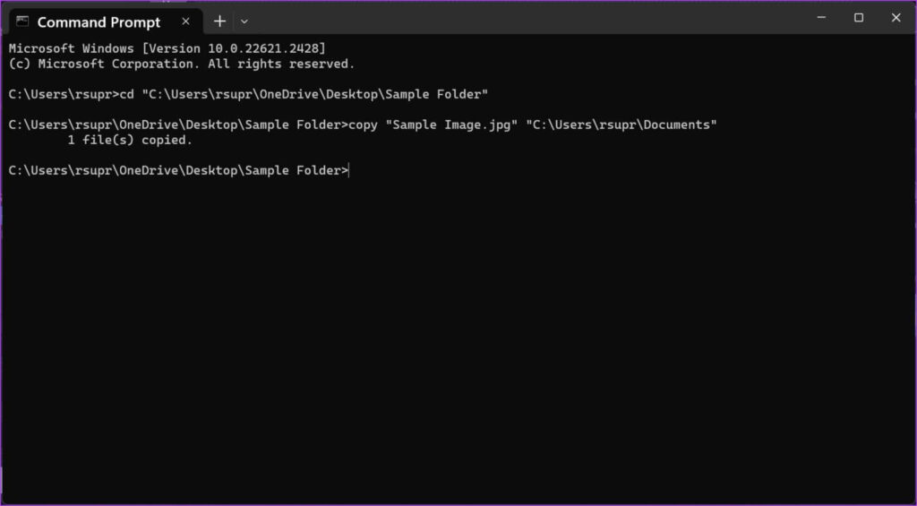 Cara membuka file dan folder di CMD di Windows | Rumah terbaik