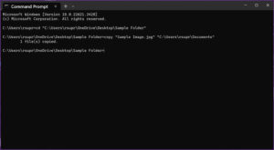 Cara membuka file dan folder di CMD di Windows | Rumah terbaik