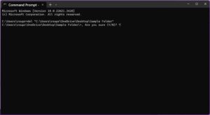 Cara membuka file dan folder di CMD di Windows | Rumah terbaik