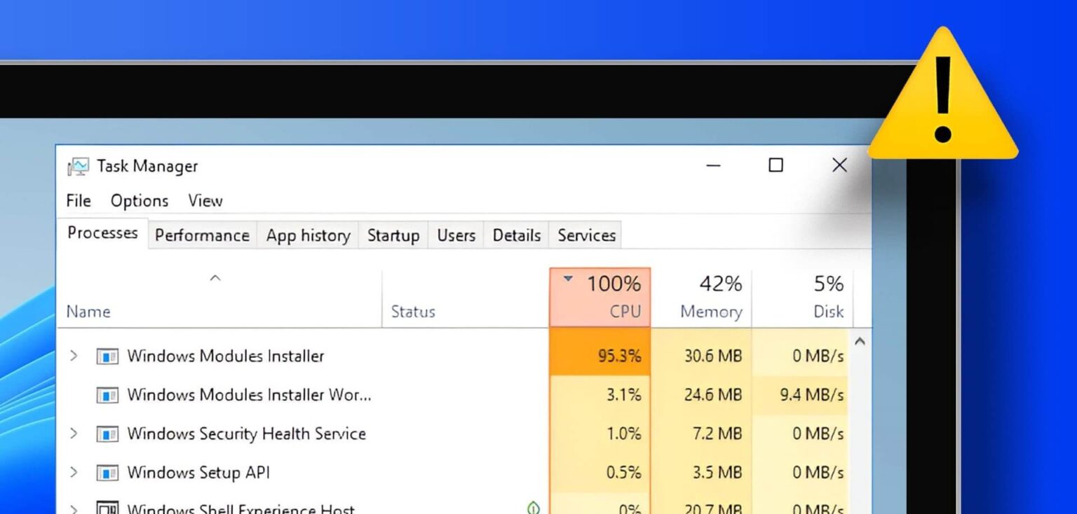 6 Ways to Fix High CPU Usage in Windows Modules Installer Worker | Ahla Home