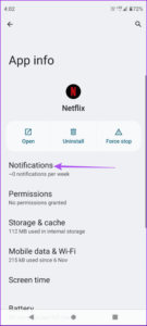 أفضل 5 إصلاحات لعدم عمل إشعارات تطبيق Netflix على iPhone وAndroid ...
