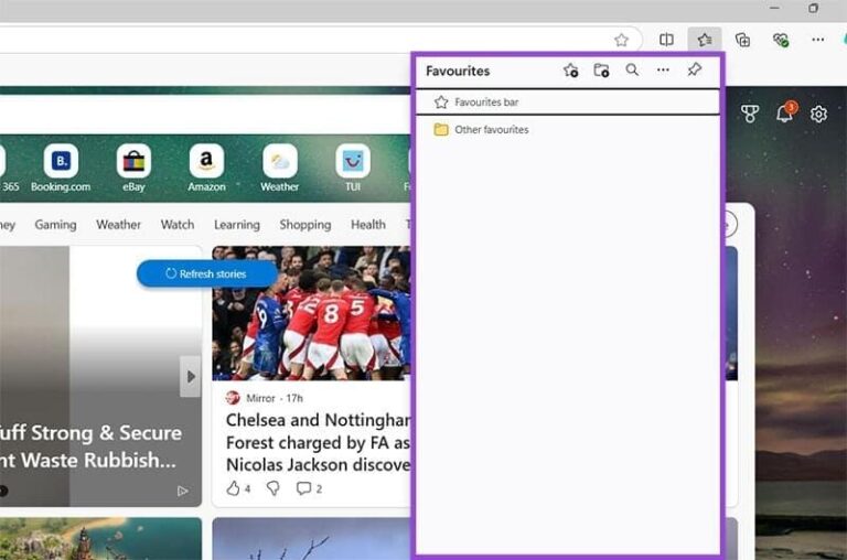 An easy way to organize your favorite links in Microsoft Edge | Ahla Home