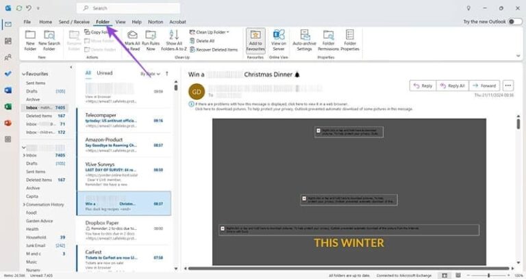 Formas efectivas de crear una carpeta de búsqueda en Outlook para ...