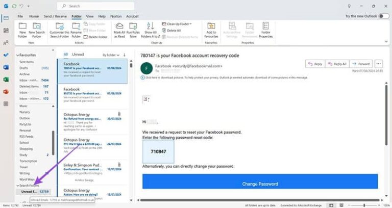Formas efectivas de crear una carpeta de búsqueda en Outlook para ...