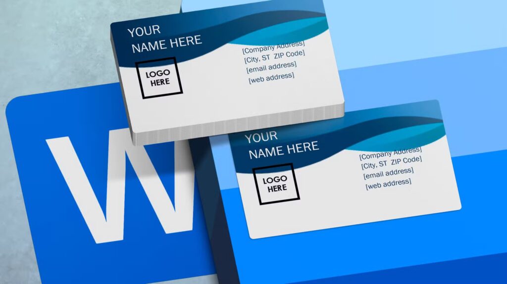 Uma maneira simples de criar cartões de visita usando o Microsoft Word ...