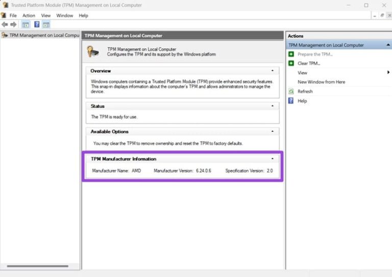 How to easily ensure your device supports Windows 11 and activate TPM 2 ...