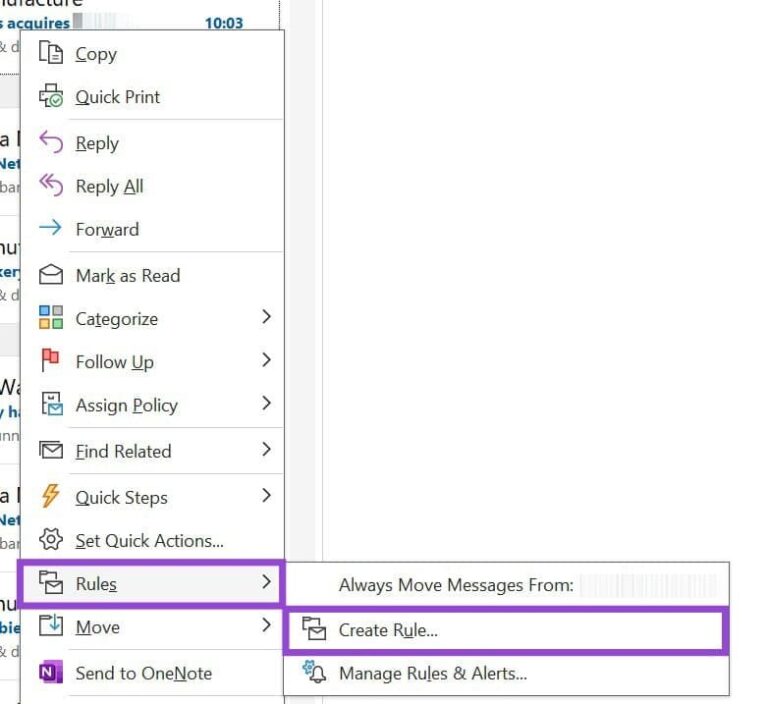 Cómo organizar automáticamente los mensajes de Outlook en carpetas en ...