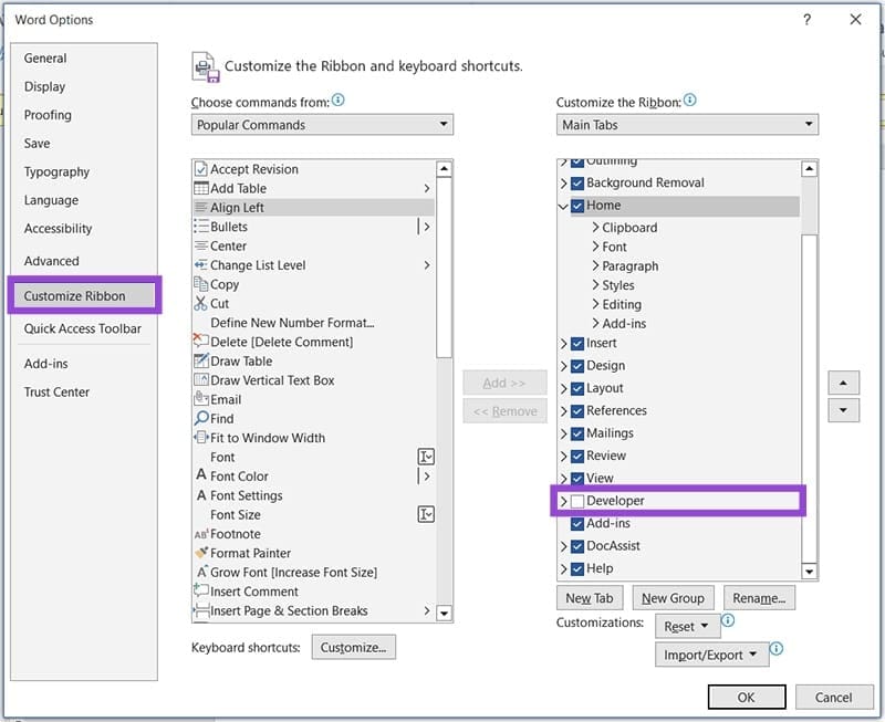 Word 문서를 쉽게 작성 가능한 양식으로 변환 | Ahla Home